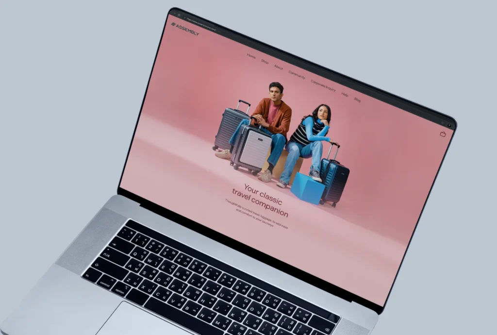 Assembly travel branded by Brandemic